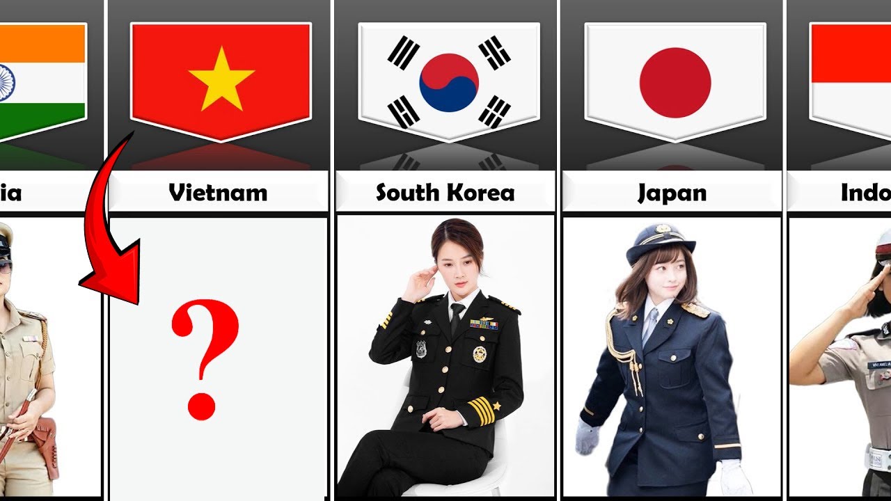 Female Police Uniform From Different Countries | Culture Compare ...