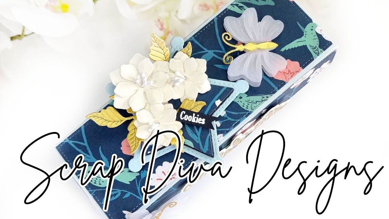 3D Rectangular gift box | Scrap Diva Design - YouTube
