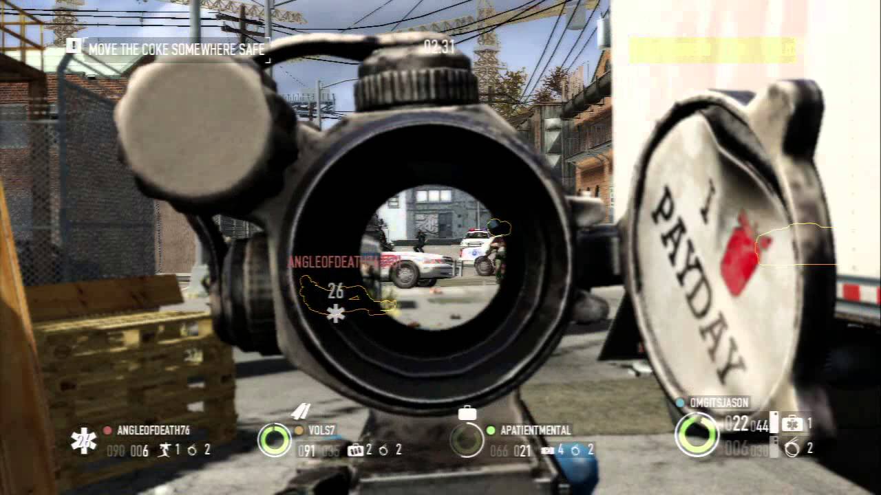 Payday 2 - Hector Watchdogs Overkill: Online Co-op Move Coke Somewhere ...