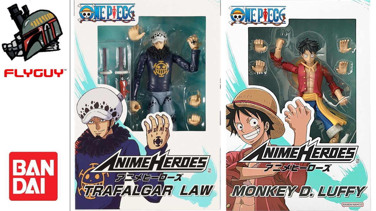 Anime Heroes One Piece Trafalgar Law & Monkey D Luffy Renewal Version ...