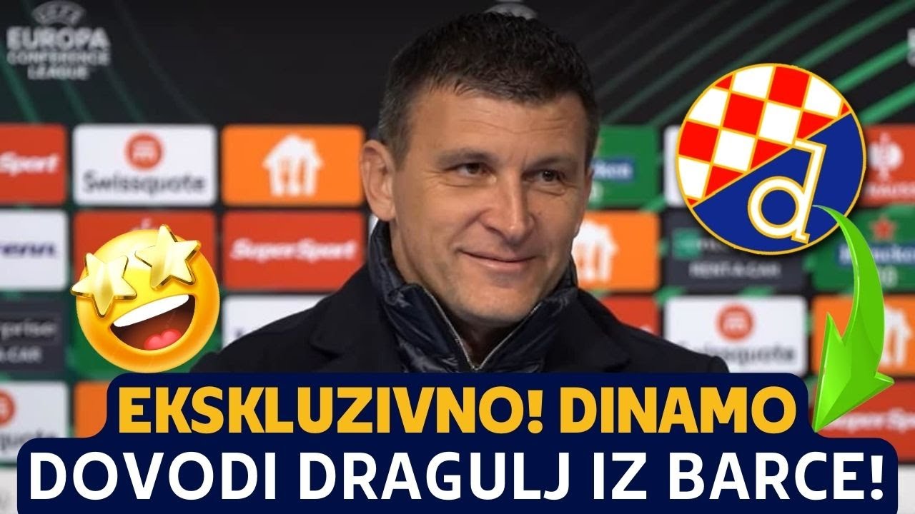 💥SENZACIONALNO IZNENAĐENJE: DINAMO ZAGREB PRATI DRAGULJ IZ BARCELONE ...