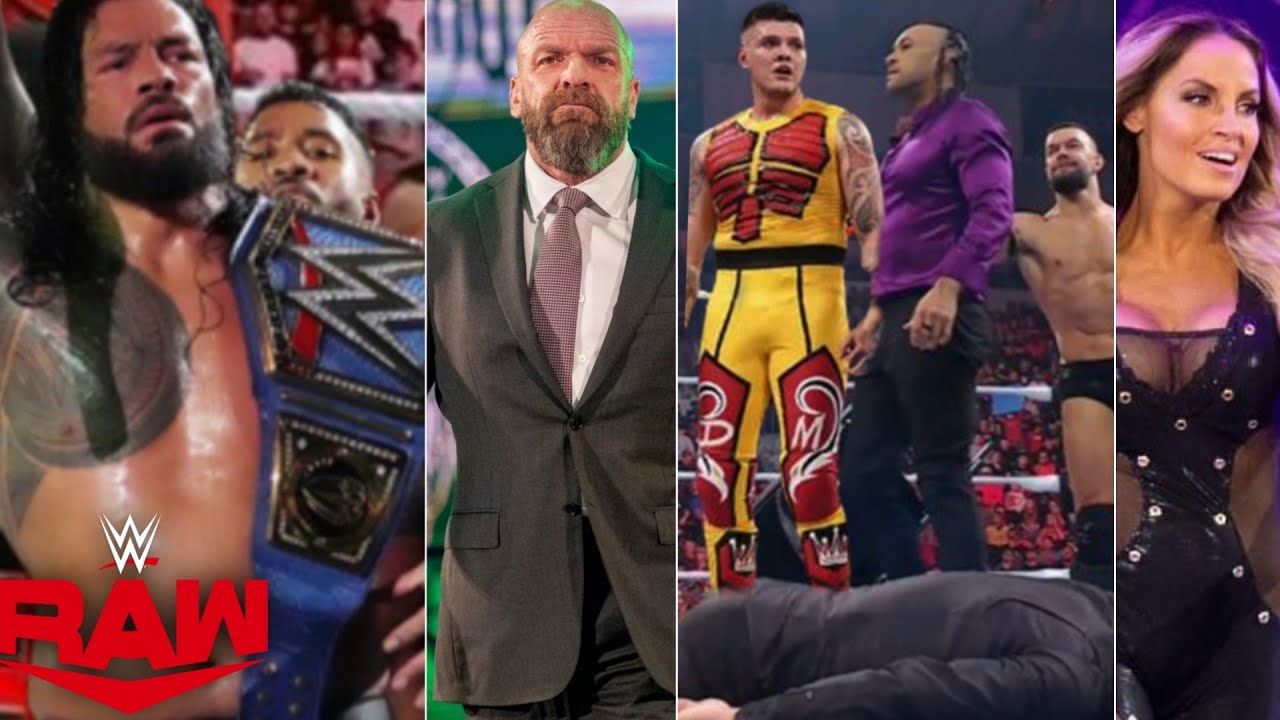 Roman ki haar.. Triple H Elaan🔥' WWE Raw 22nd August 2022 Highlights ...