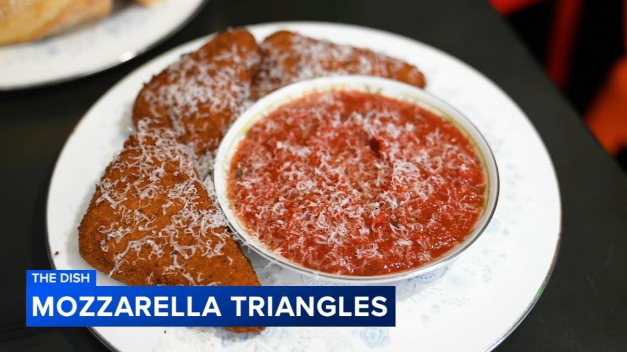 The Dish: Mozzarella Triangles from Bar Jawn - YouTube