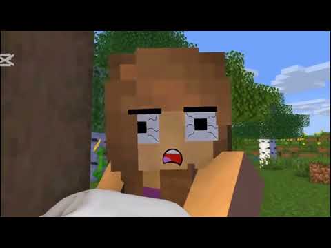Sad Story Ghast Family | Minecraft Animation | by @monstercrafters7740 