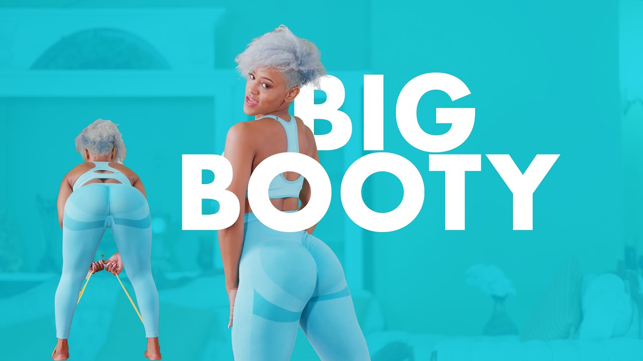 10 Min Booty Bands Glute Home Workout Chriss Fit Youtube