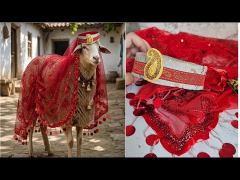Qurbanlıq qoyun paltarı hazırlanması | Qoyun geyimin | Kurban bayramı