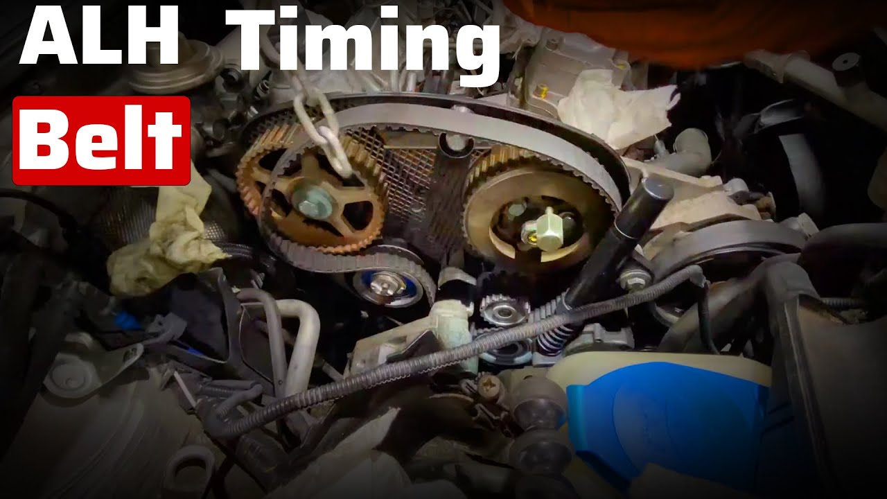 VW TDI 99-03 (ALH) Timing & Serpentine Belt Change - YouTube
