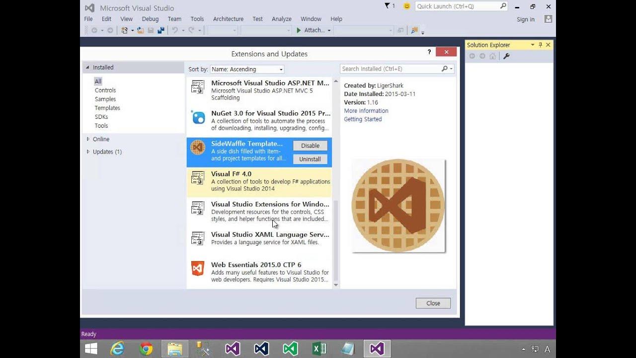 데브렉 강의-Web 개발자들을 위한 Visual Studio 2015 확장 및 업데이트 기능(Web Essentials ...