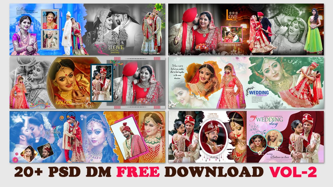 19+ Wedding PSD Portrait Sheet Free Download , 12x36 album design psd ...