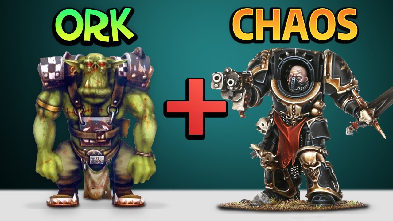 Ork Boss in Looted Terminator Armour! The Heretical Waaagh - YouTube