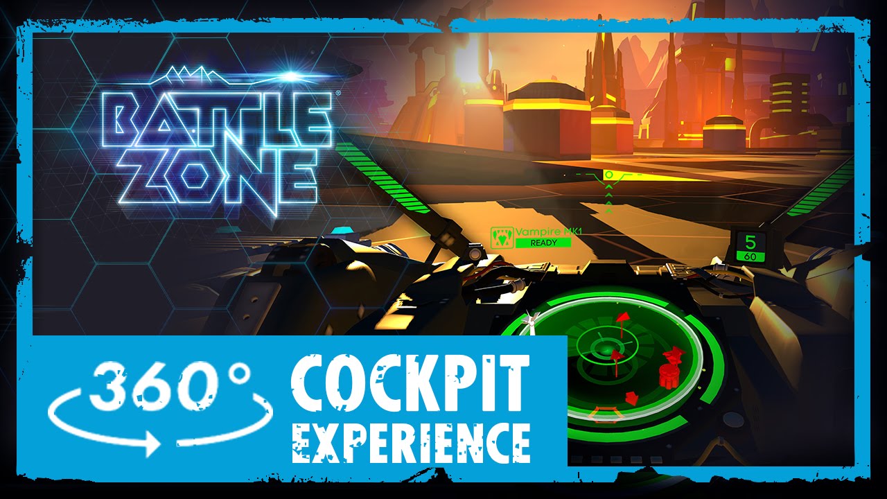 Battlezone 360° Cockpit Experience - YouTube