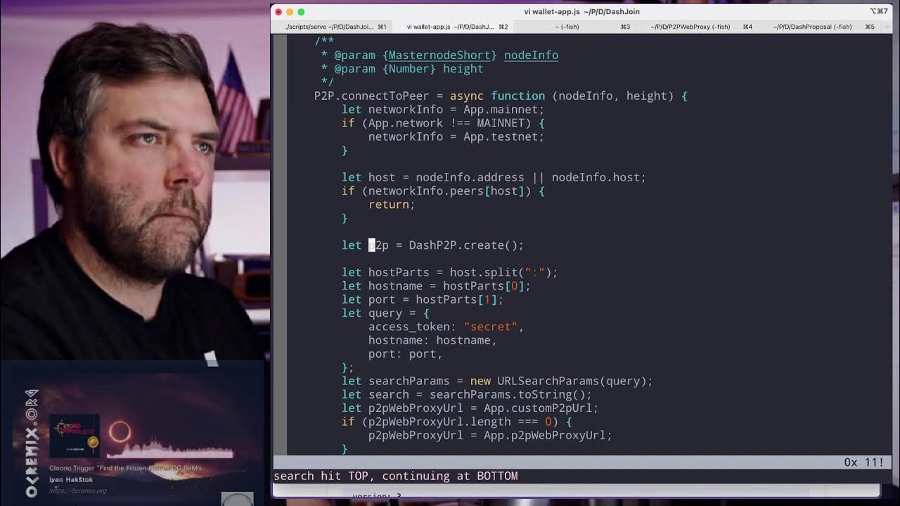 Code Hangout: Dash Coin Join #36b Improve CoinJoin Session Tracking - YouTube