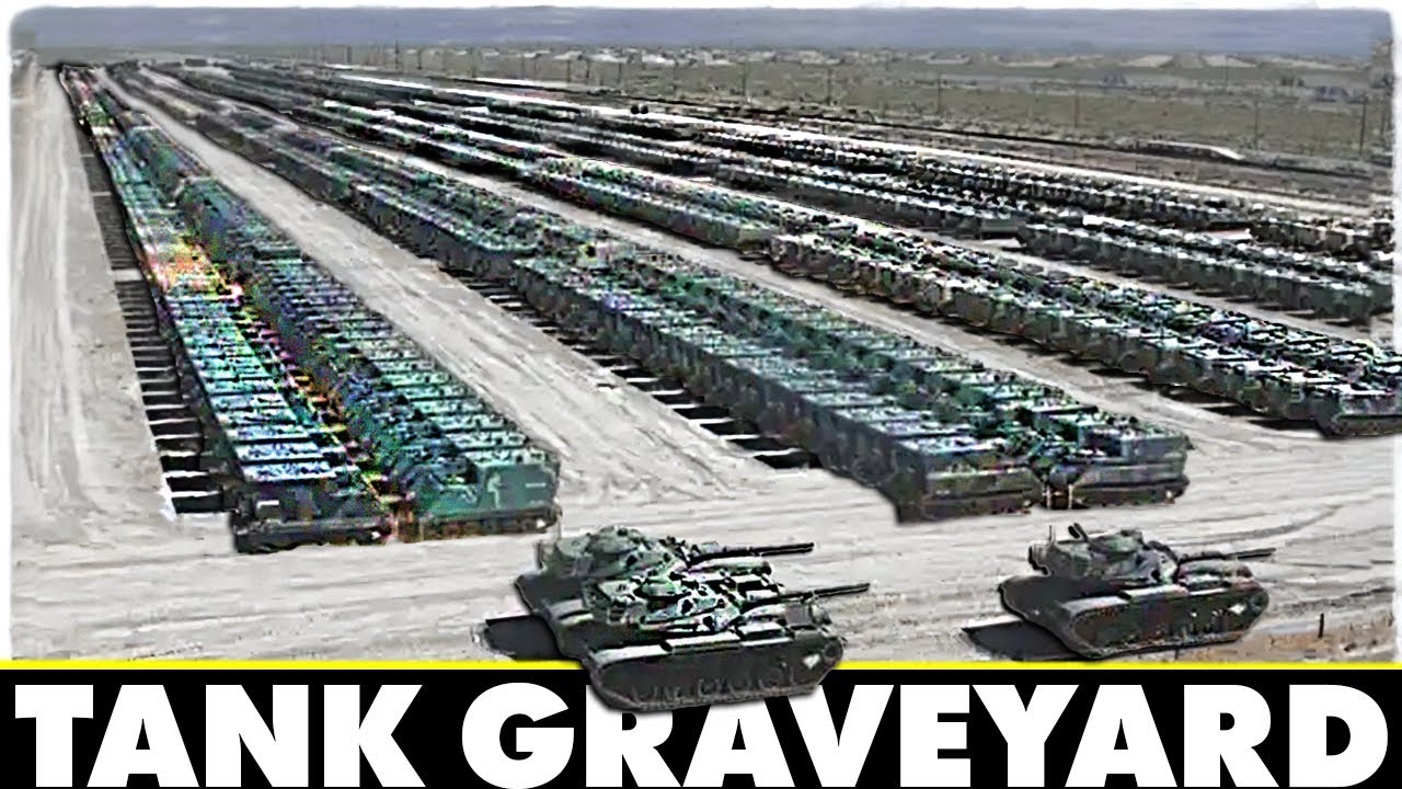 Why 20,000 Tanks are Abandoned in the California Desert - YouTube