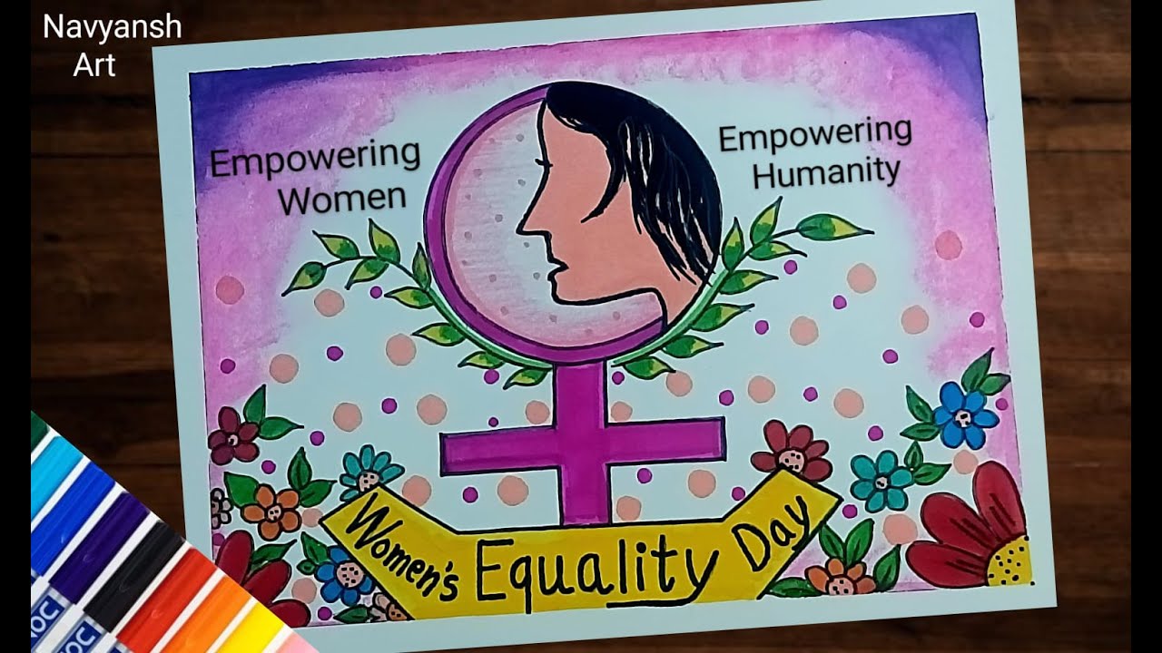 How To Draw Gender Equality Drawing Poster Making Ideas 48 Off