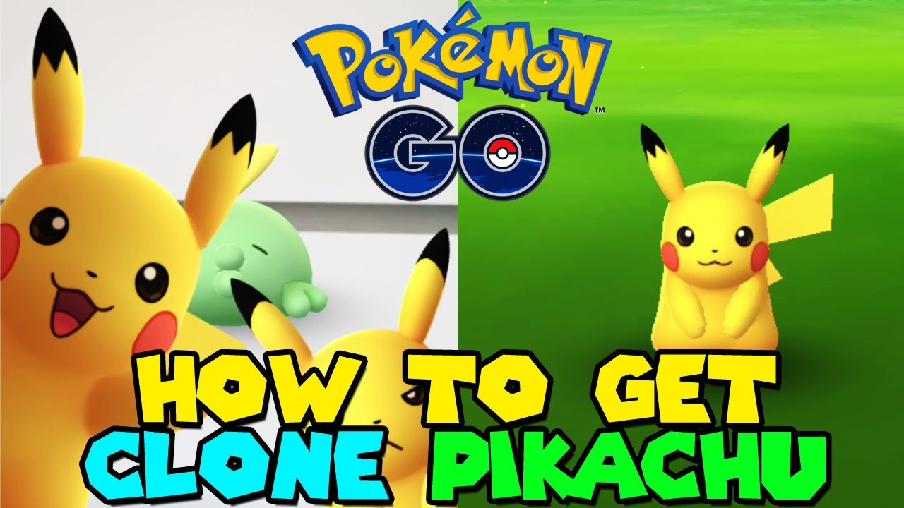 How to get CLONE PIKACHU in Pokemon Go - POKEMON DAY EVENT - YouTube