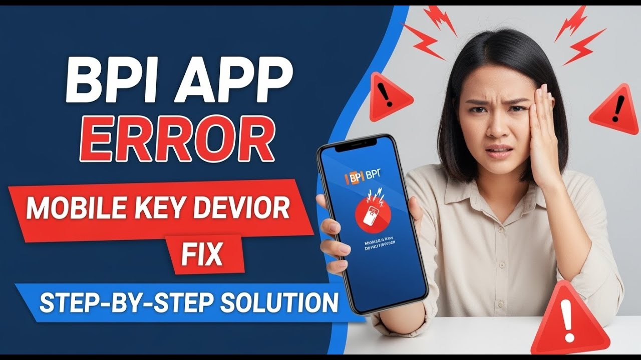 BPI App "Continue on Your Mobile Key Device" Error (How to Fix 2025 ...