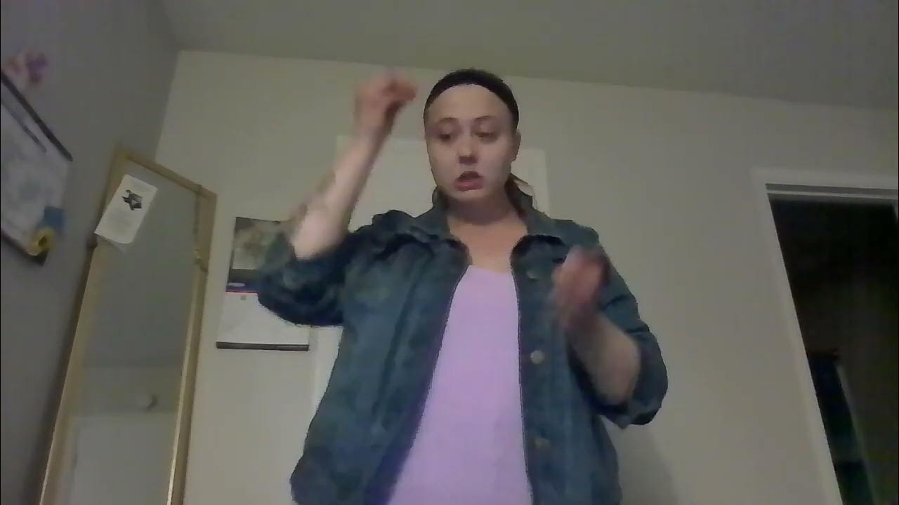 ASL Expressive story unit 1 6 - YouTube