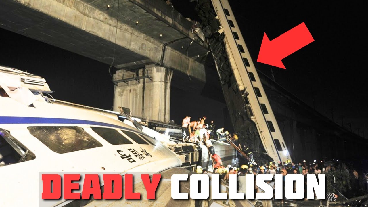 How Do Two Modern Trains COLLIDE? - YouTube