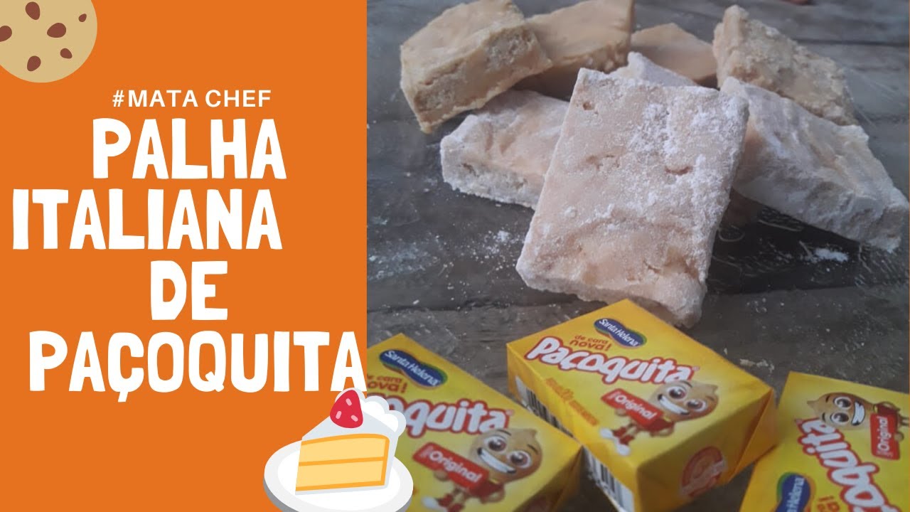 Deliciosa Palha Italiana de Paçoca | MATA CHEF - YouTube