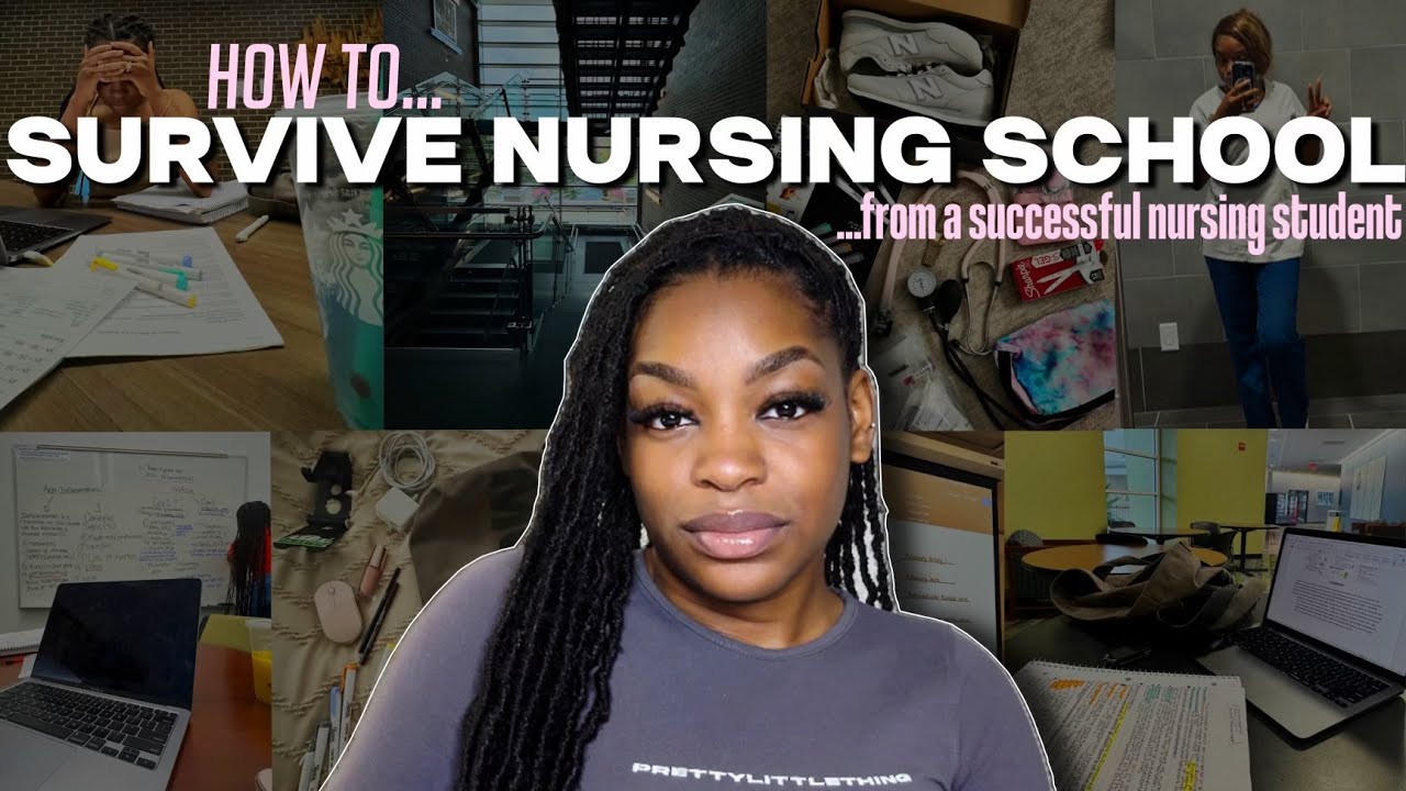 Nursing Student Survival Guide🩺‼️How to SUCCEED in Nursing School in 5 ...