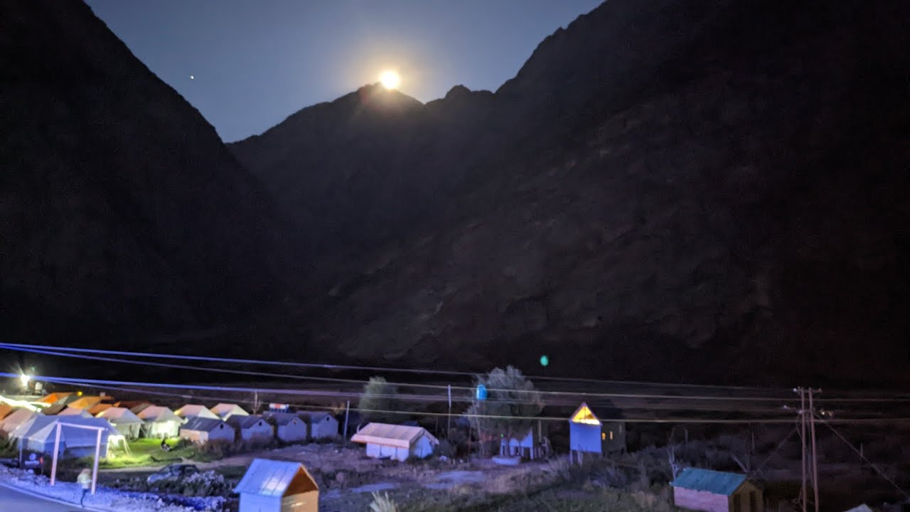 Scenic View from hotel balcony in Jispa |Jispa | Jispa,lahaul, himachal ...