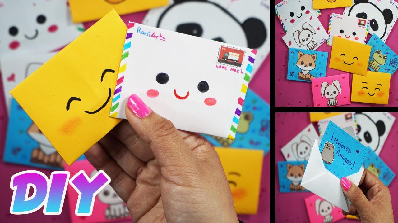 Sobres de Origami muy fáciles! - DIY Origami Envelopes! - YouTube