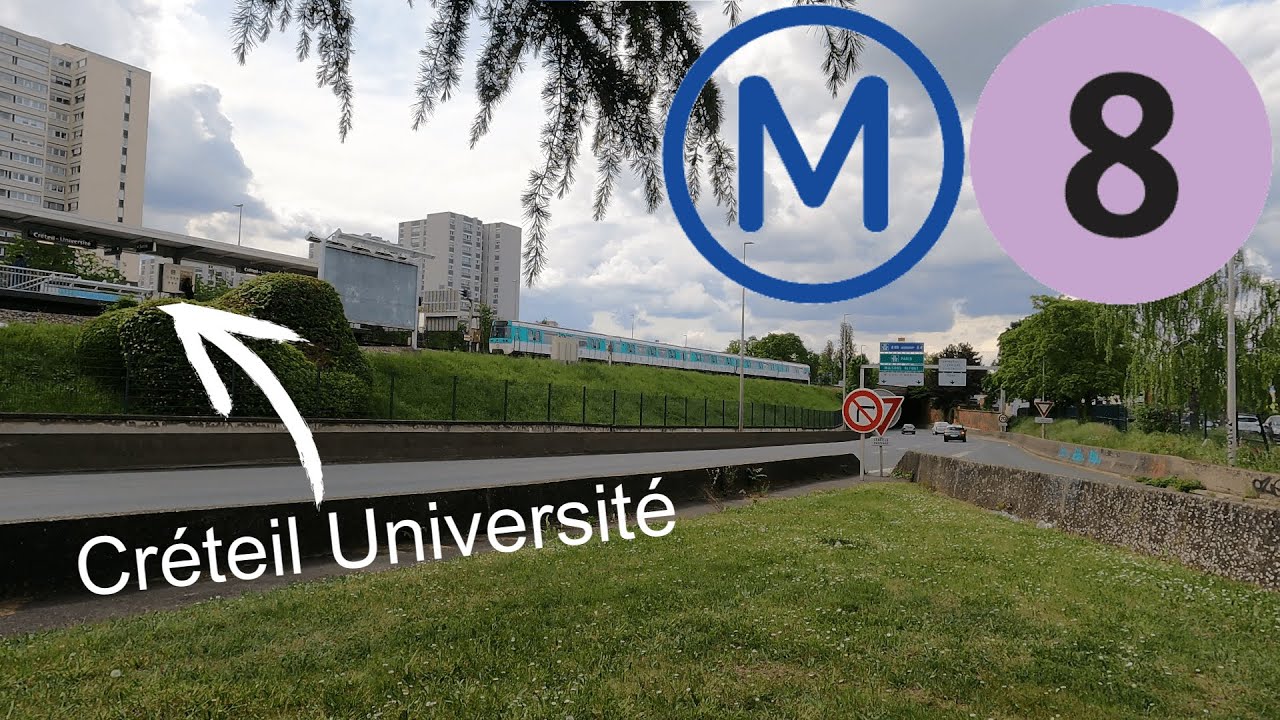 Spot ferroviaire #7: Métro 8 (MF77) près de la station Créteil ...