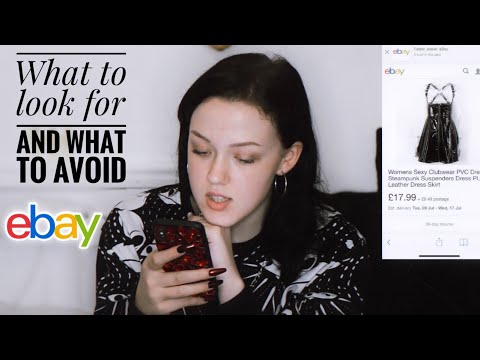 Gothic/Alternative Fashion On A Budget - How to find cheap but good items on eBay
