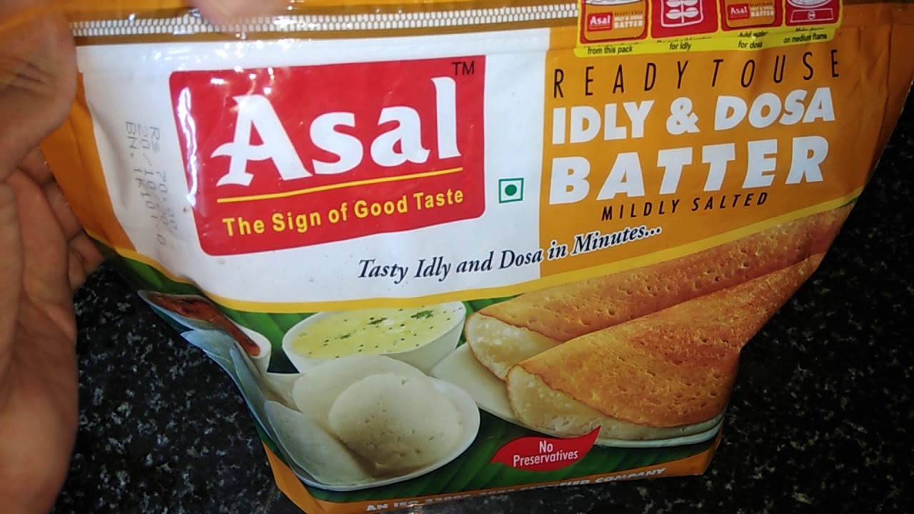 asal dosa idly batter review and price - YouTube