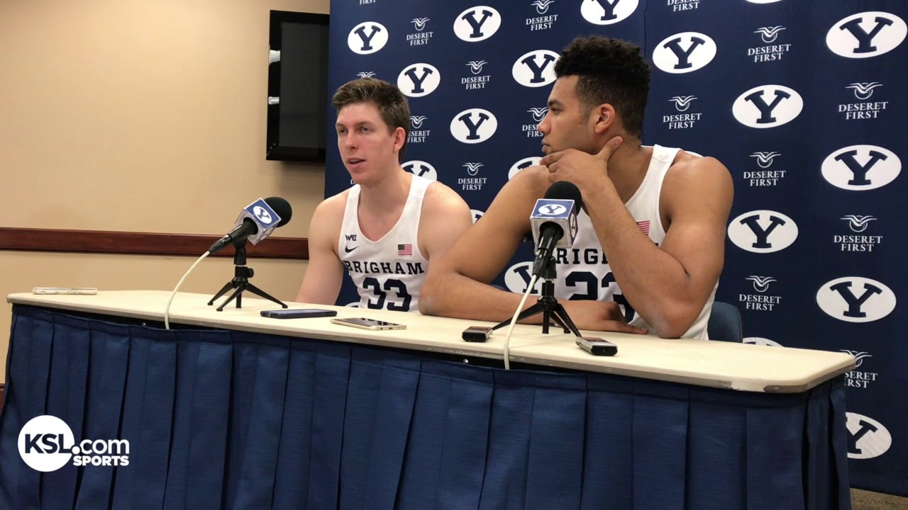 Gavin Baxter's season debut with BYU basketball - YouTube