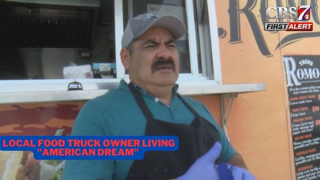 Local food truck owner living the “American Dream” - YouTube
