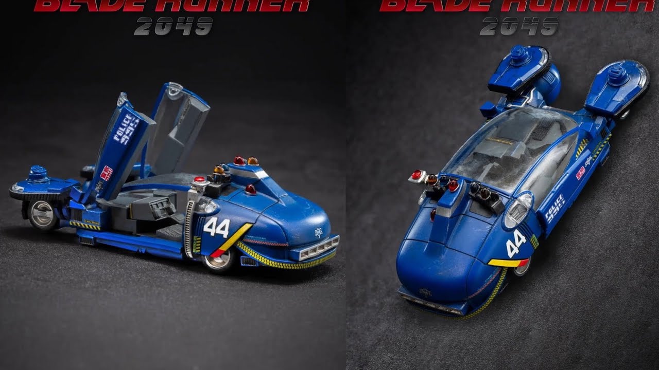 New Threezero 3.7” Blade Runner 2049 Deckard’s Police Spinner available ...