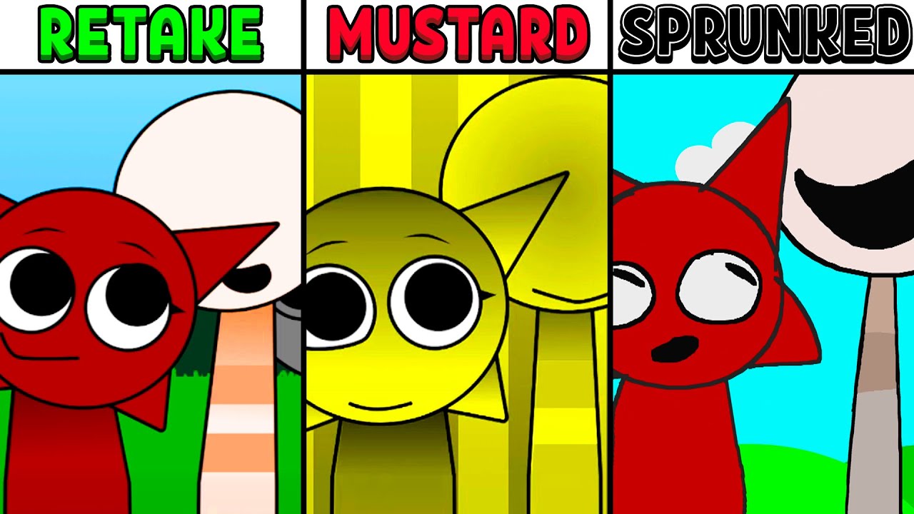 New Version Of Incredibox Sprunki Retake But Mustard With Sprunked ...