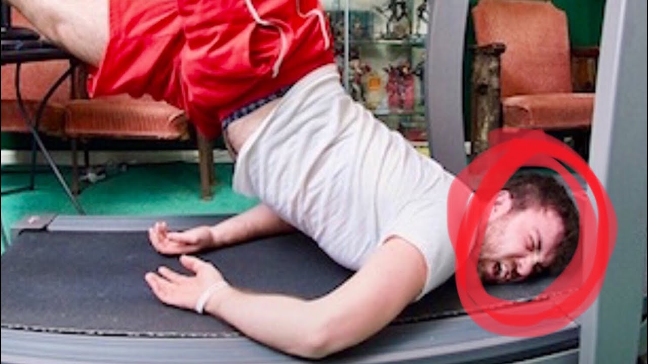 Best treadmill fails *impossible try not to laugh* - YouTube
