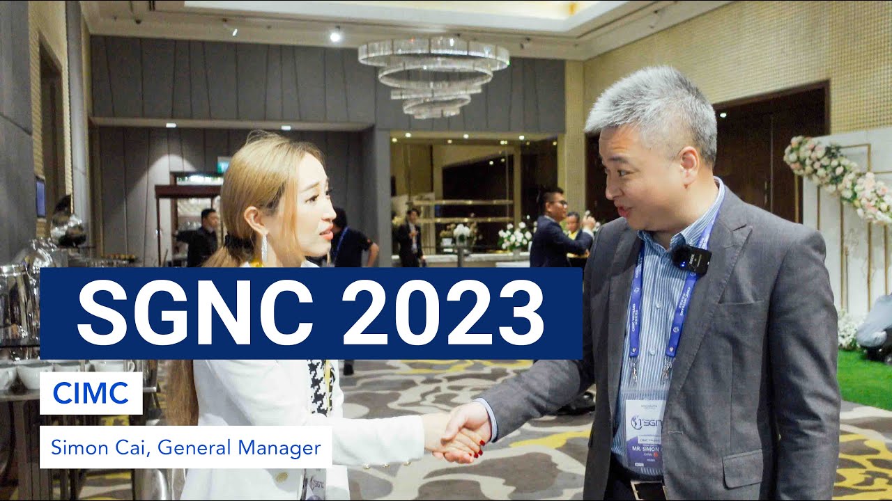 SGNC 2023 Interview with CIMC General Manager, Simon Cai - YouTube