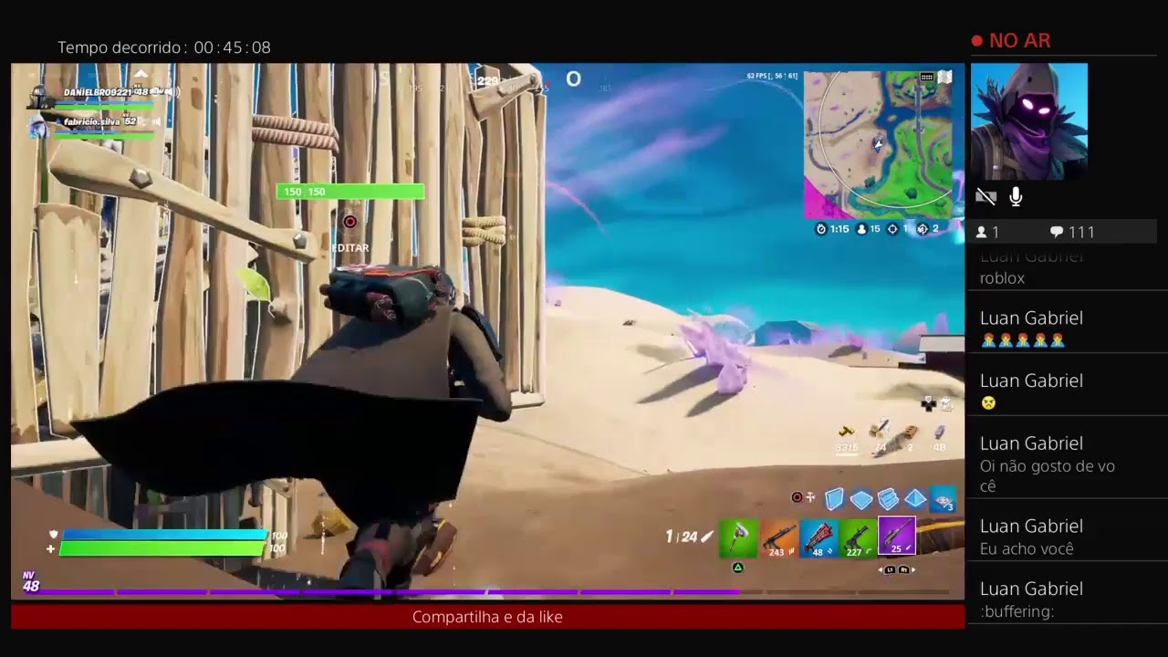 Fortnite com sensei - YouTube