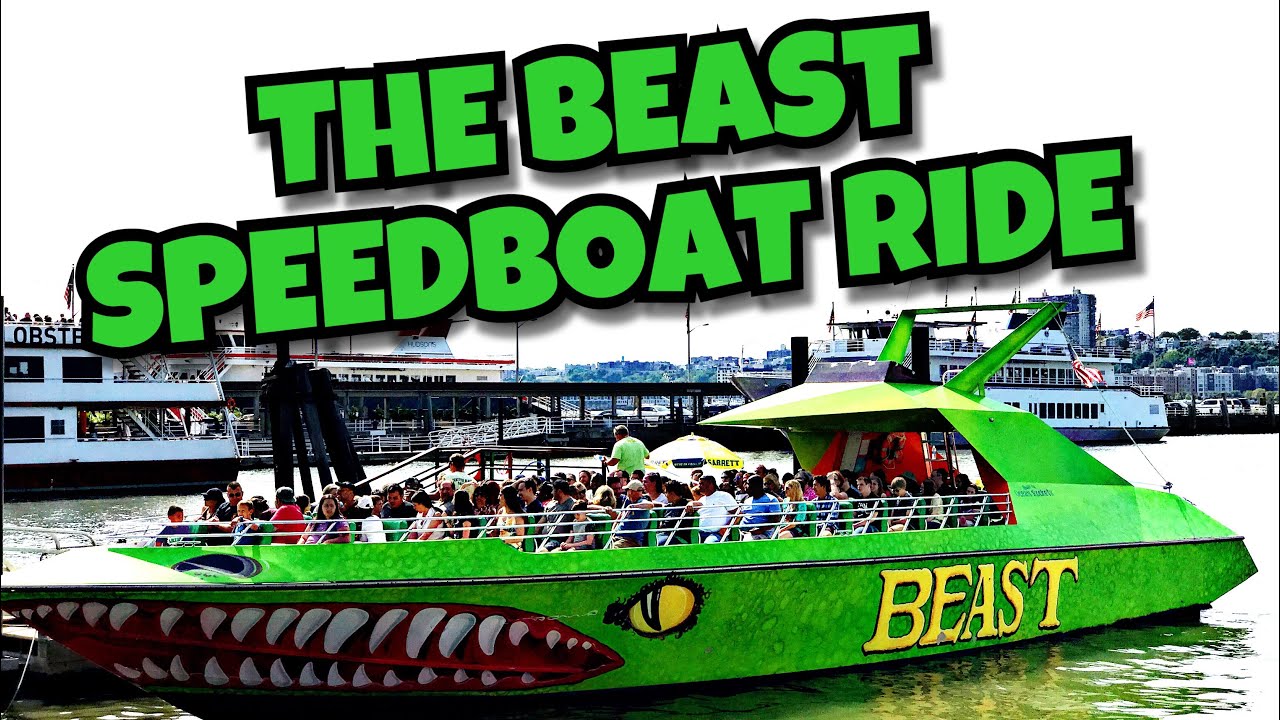 THE BEAST SPEEDBOAT RIDE - YouTube