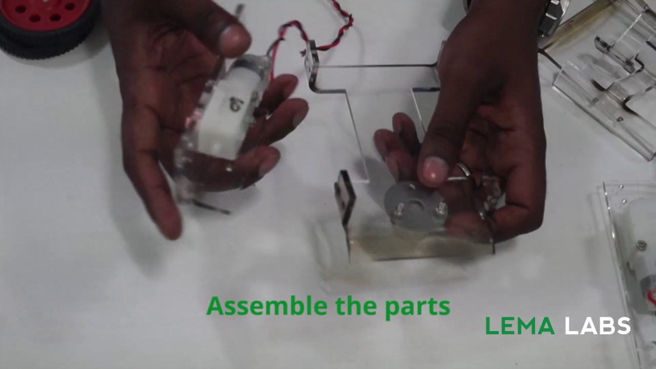 How to make a robot chassis using acrylic - YouTube