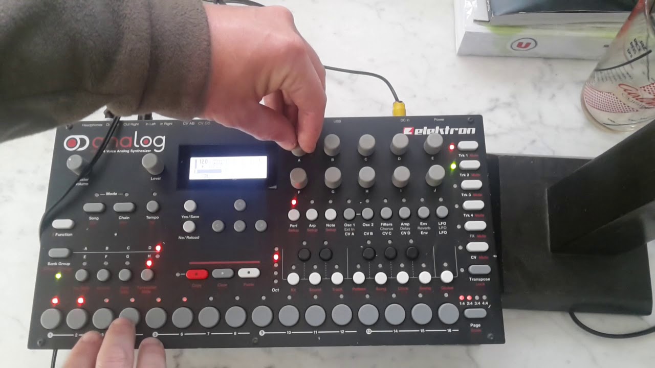 Analog Four Multi Map midi loopback - YouTube