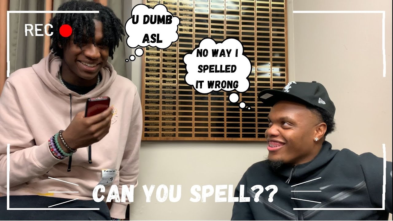 THIS IS WHAT IU HAS TO OFFER🤦🏽‍♂️😂 | PUBLIC INTERVIEW *SPELLING EDITION ...
