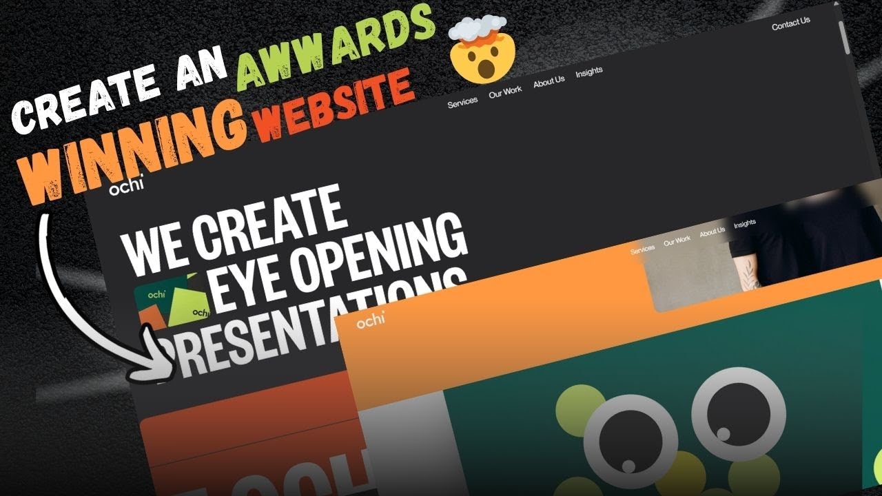 🚀 Create an Awwwards Winning Website using React js | Clone ochi.design ...
