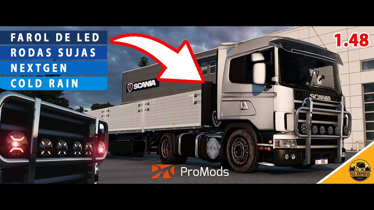 Ultra Realistic PROMODS 266 - ETS2 1.48 + NEXTGEN - YouTube