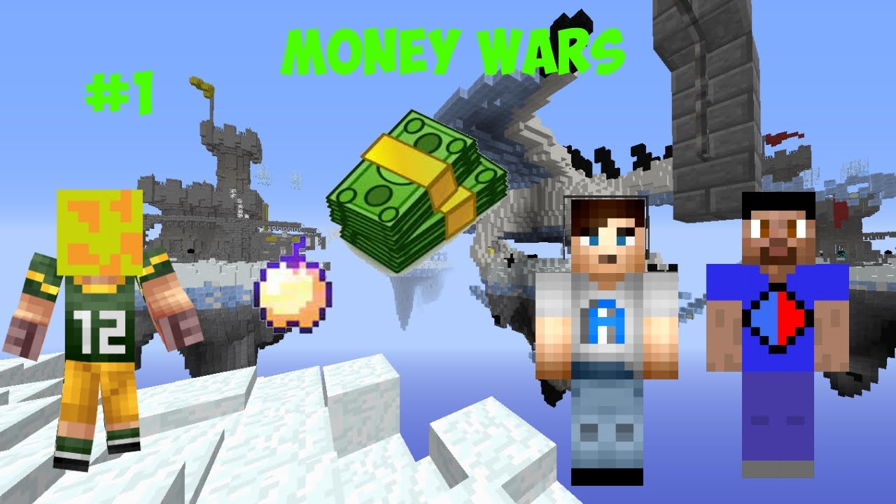 Minecraft Money Wars #1: FIGHTING VIKKSTAR! AND ALI A - YouTube