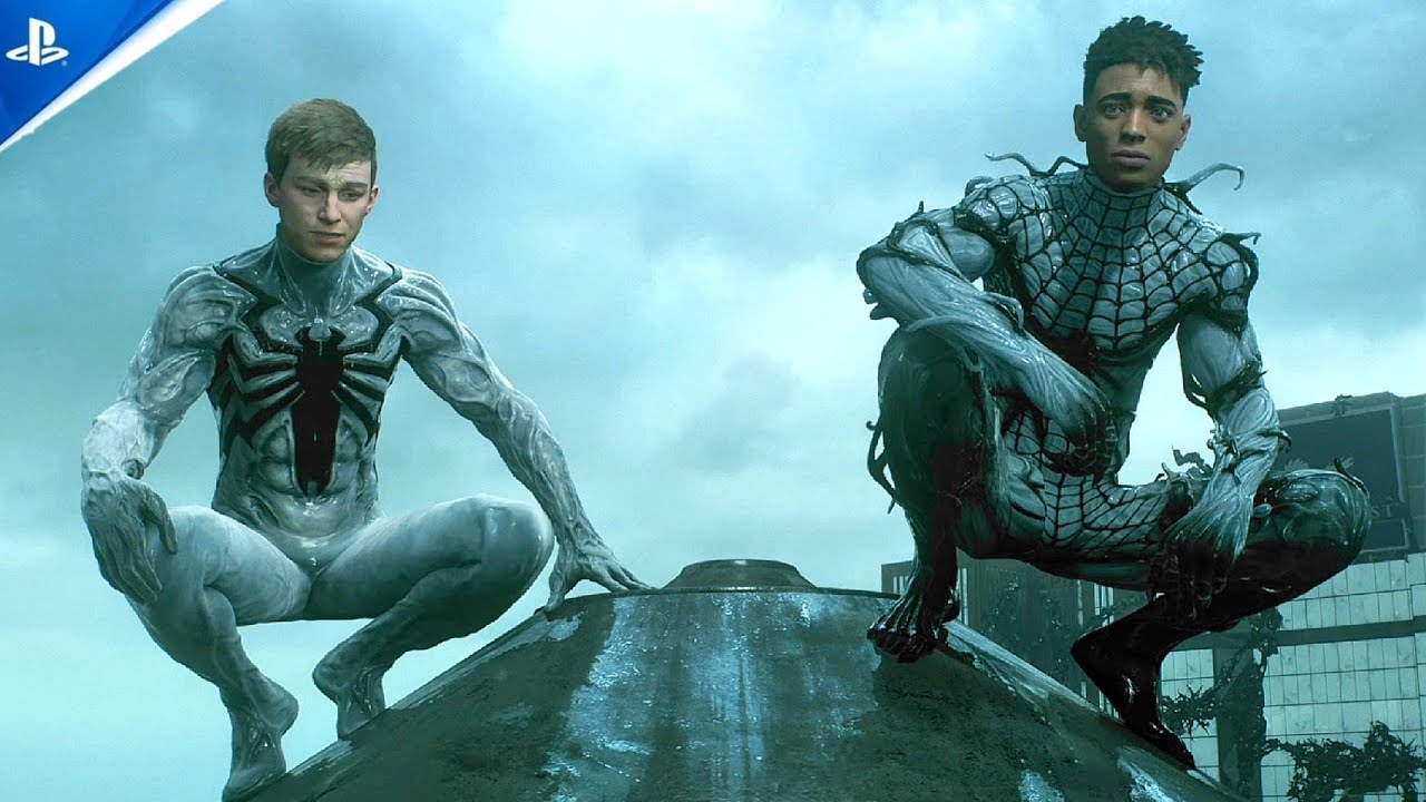 Marvel Spider-Man 2 Be Greater Together! Peter Meets Miles Morales ...
