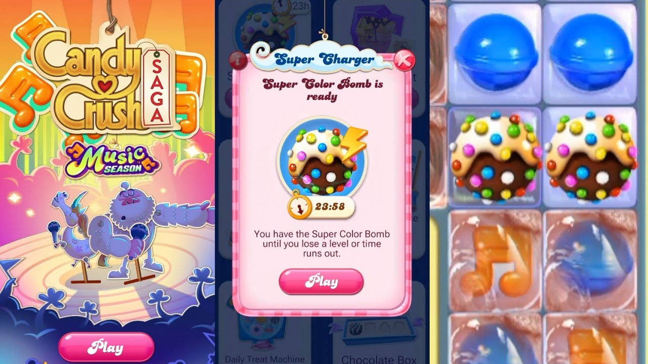 New Season How To Play Super Color Bomb | Level 2822 | Candy Crush Saga ...