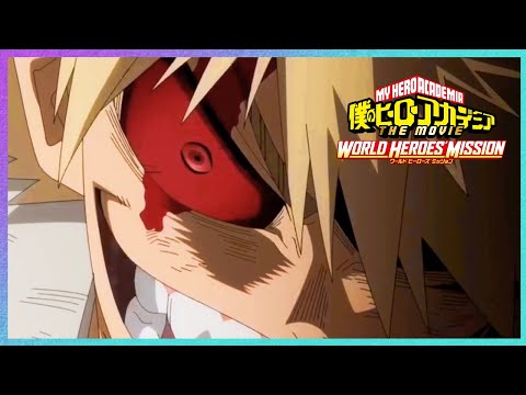 BAKUGOU USES HIS BIGGEST EXPLOSION AGAINST SERPENTER TWINS ~ My Hero Academia The Movie 3