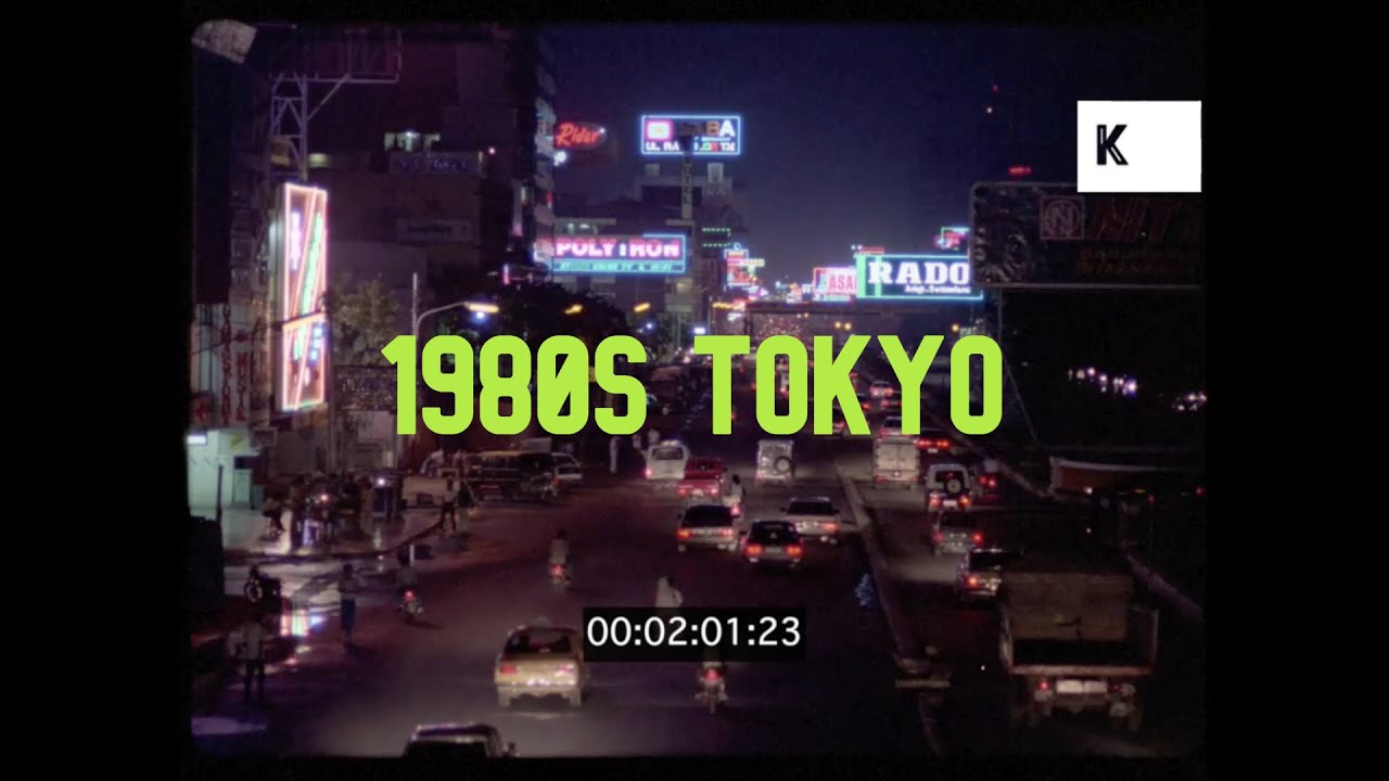 1980s, Tokyo Street, Traffic, 35mm - YouTube