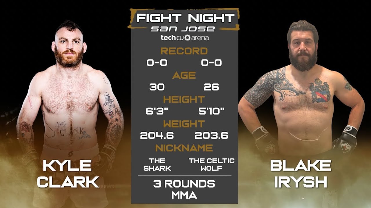 FNSJ2: Kyle Clark vs Blake Irysh FULL FIGHT - YouTube