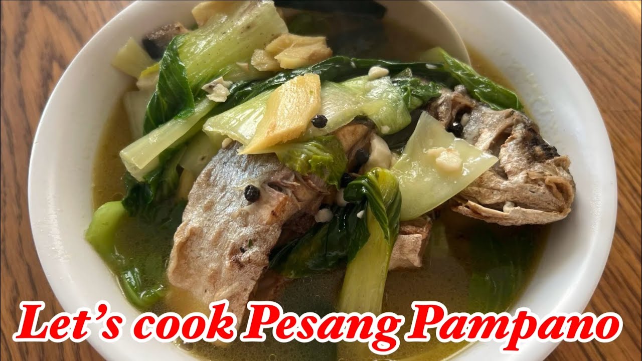 How to cook Pesang Pampano - YouTube