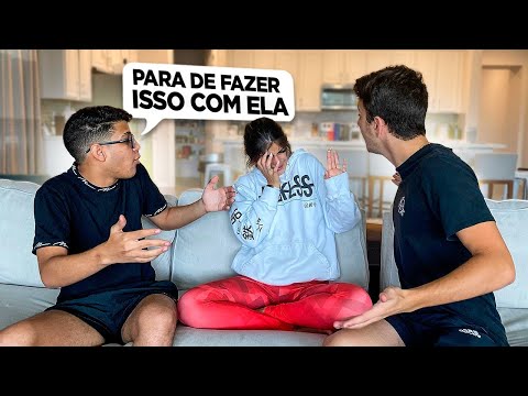 TROLAGEM DO NAMORADO ABUSIVO COM MEUS AMIGOS!